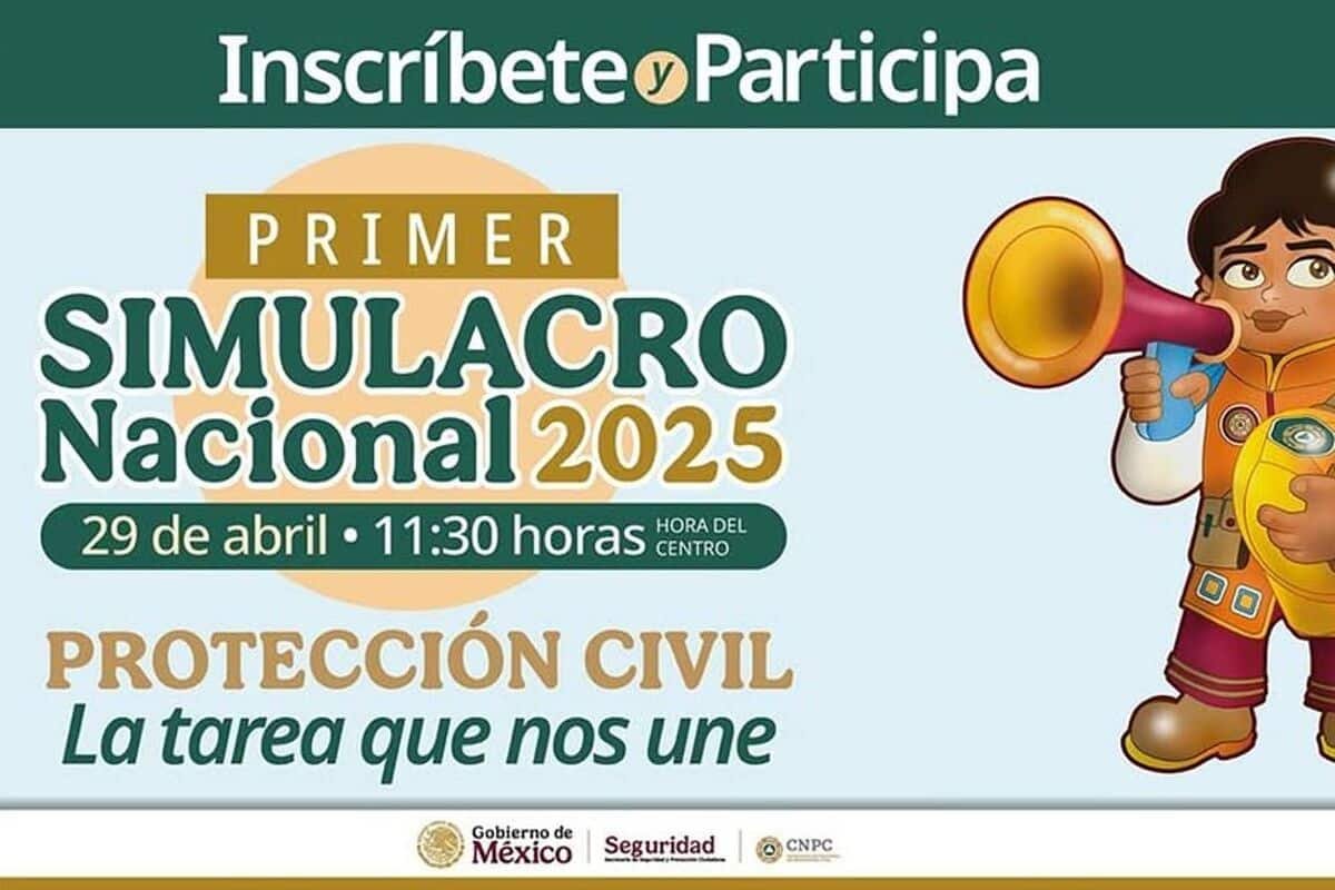 Conoce los detalles del Simulacro Nacional 2025 - Guadalajara Digital